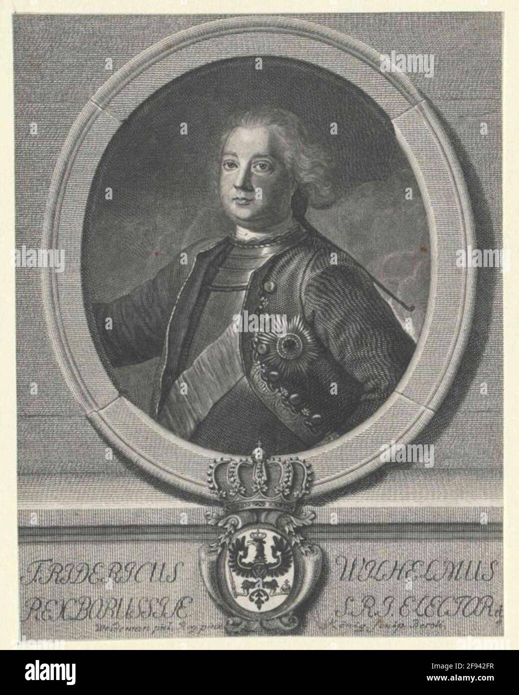 Friedrich Wilhelm I, King of Prussia Stecher: King, Anton ...