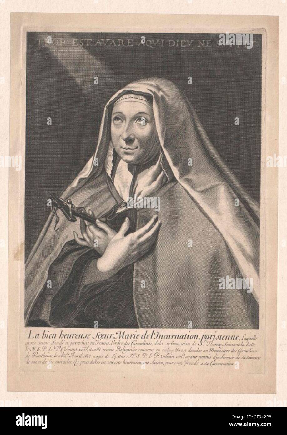 Mary of the Incarnation Stock Photo - Alamy