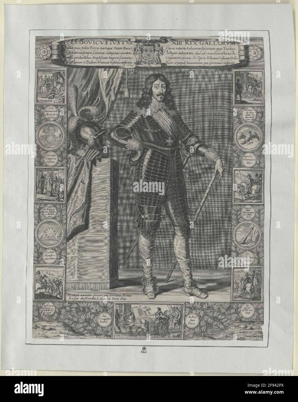 Ludwig XIII., King of France Stock Photo - Alamy