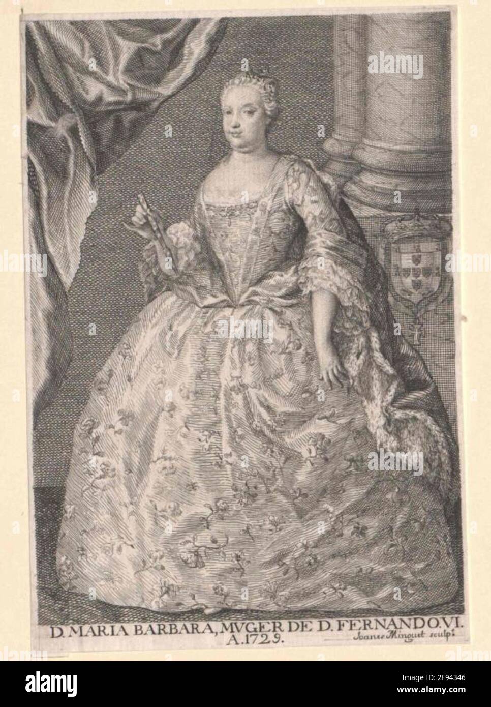 Maria Barbara, Infantin of Portugal Stock Photo - Alamy