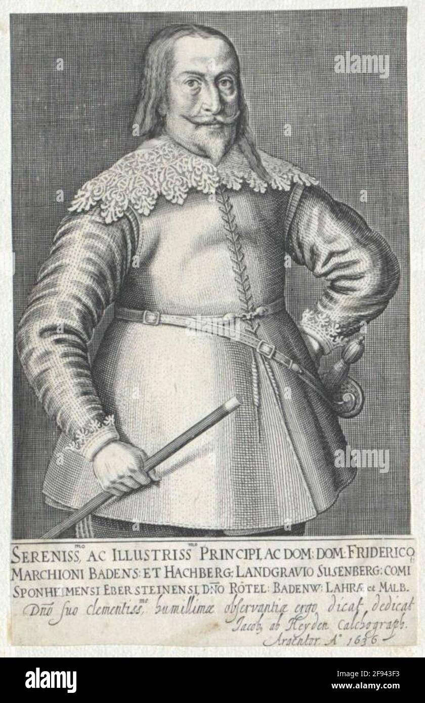 Friedrich V, Markgraf von Baden-Durlach Stock Photo - Alamy