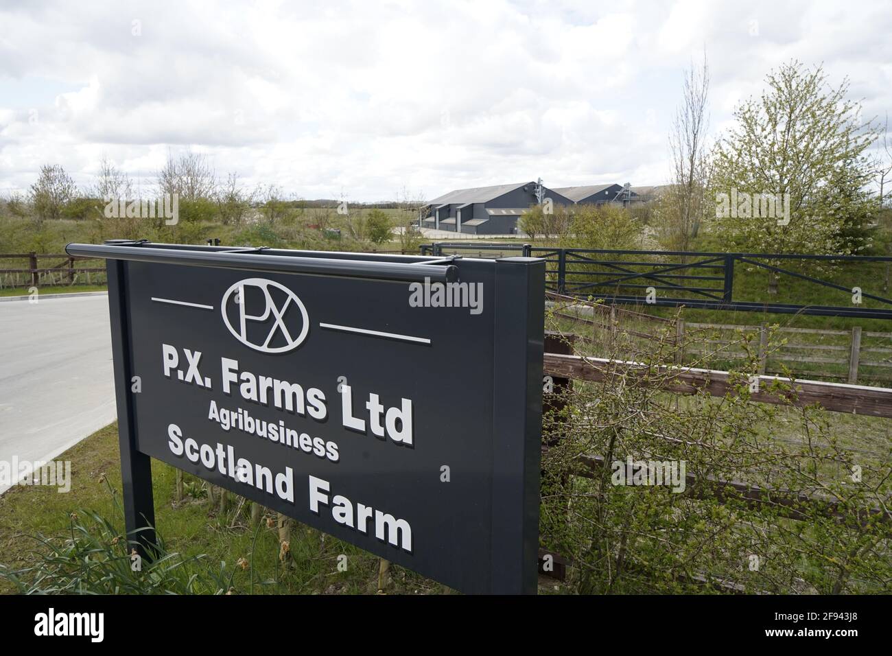 PX farms ltd HQ at scotlands farm , dry drayton, cambridgeshire Stock ...