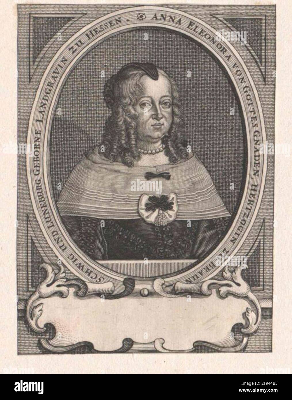 Anna Eleonore, Princess of Hesse-Darmstadt Stock Photo - Alamy