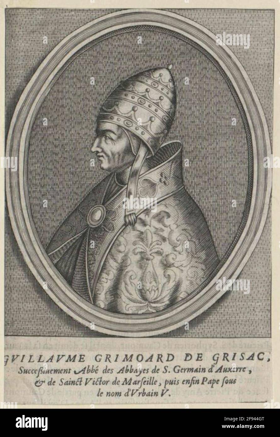 Urban V., papa Stock Photo - Alamy