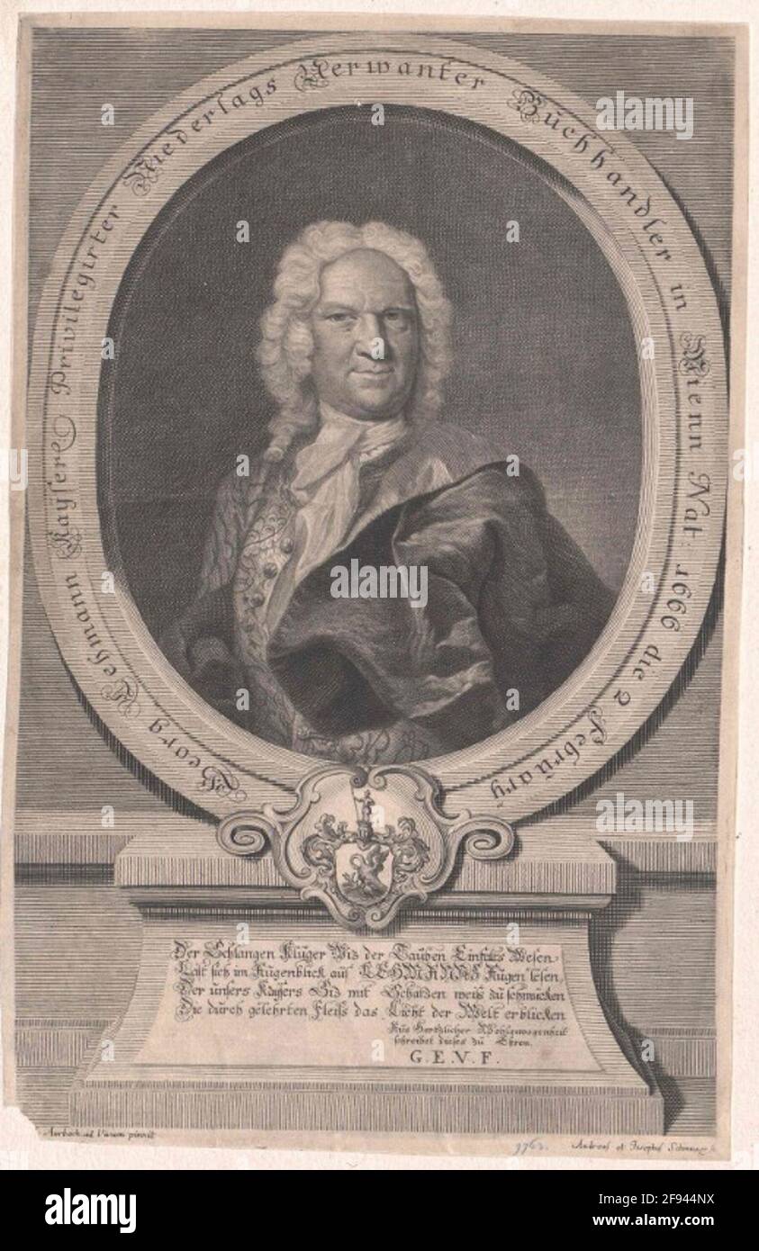 Lehmann, Georg Painter: Auerbach, Johann Gottfriedstecher: Dutcher ...