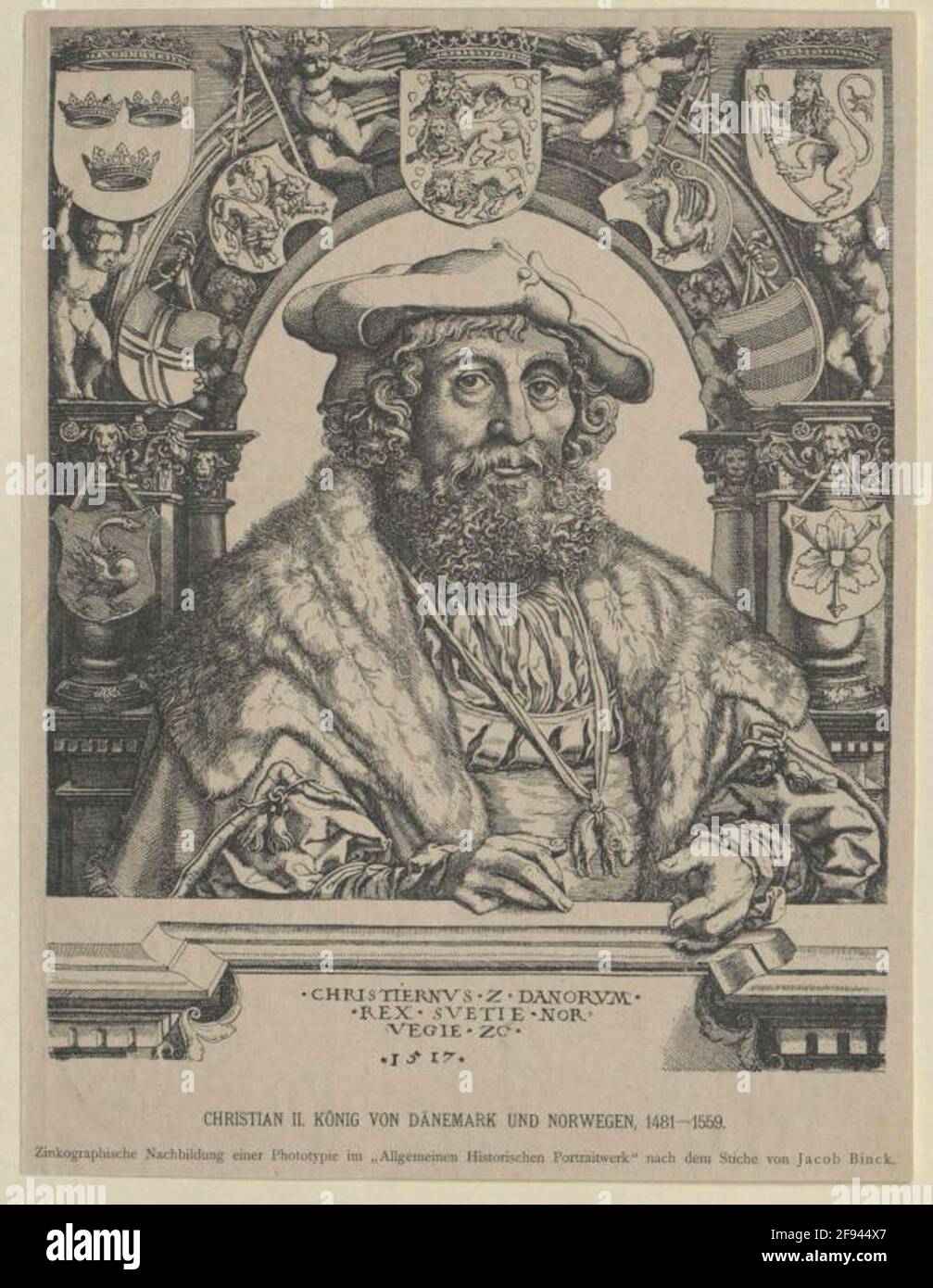 Christian II, King of Denmark Stock Photo - Alamy