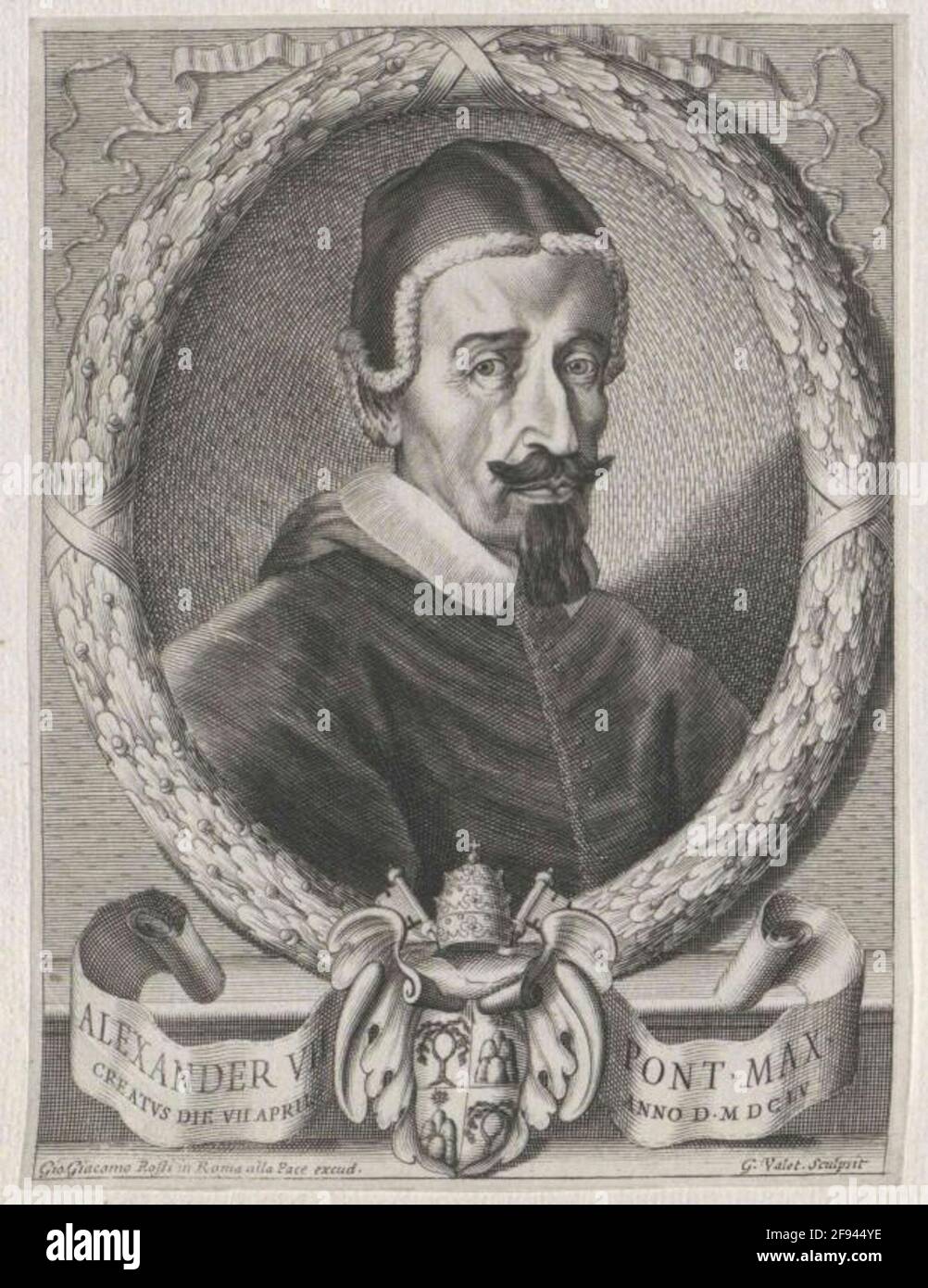 Alexander VII., Pope Stock Photo - Alamy