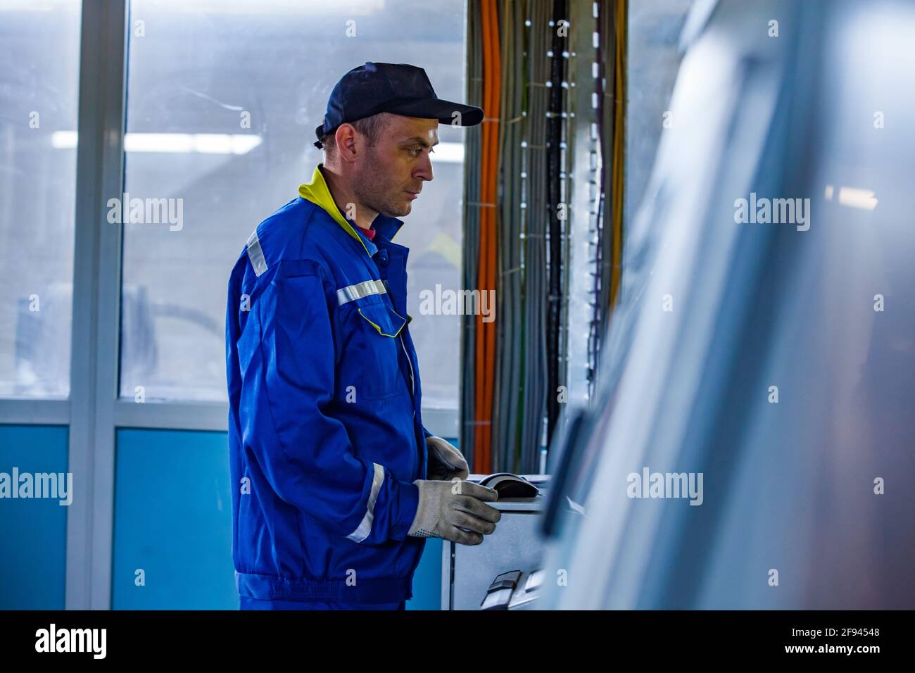 Operator console hi-res stock photography and images - Alamy
