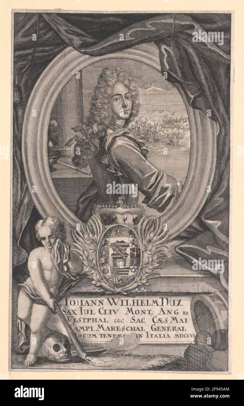 Johann Wilhelm, Prince of Saxony-Gotha Stock Photo - Alamy