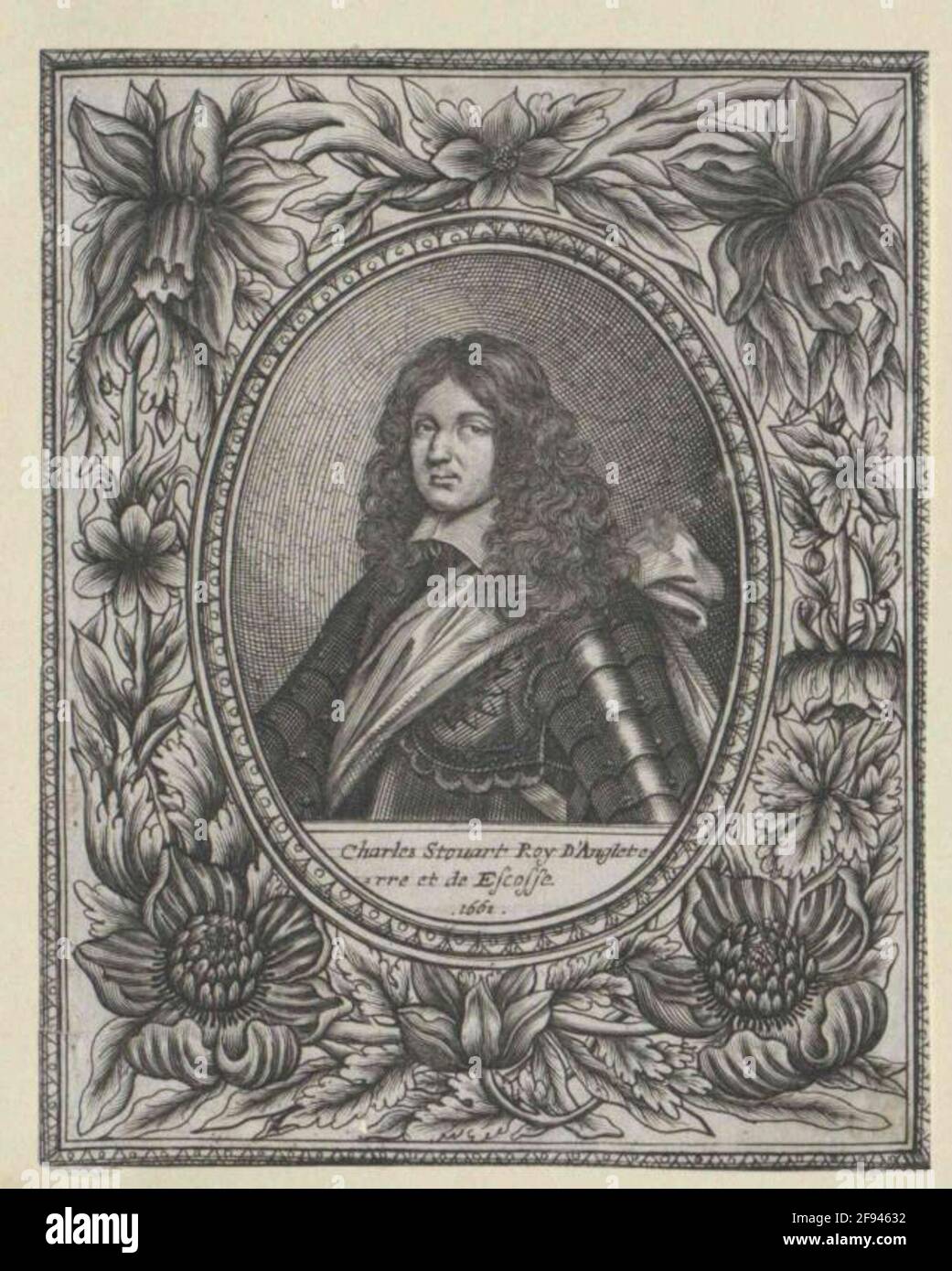 Karl II., King of England Stock Photo - Alamy