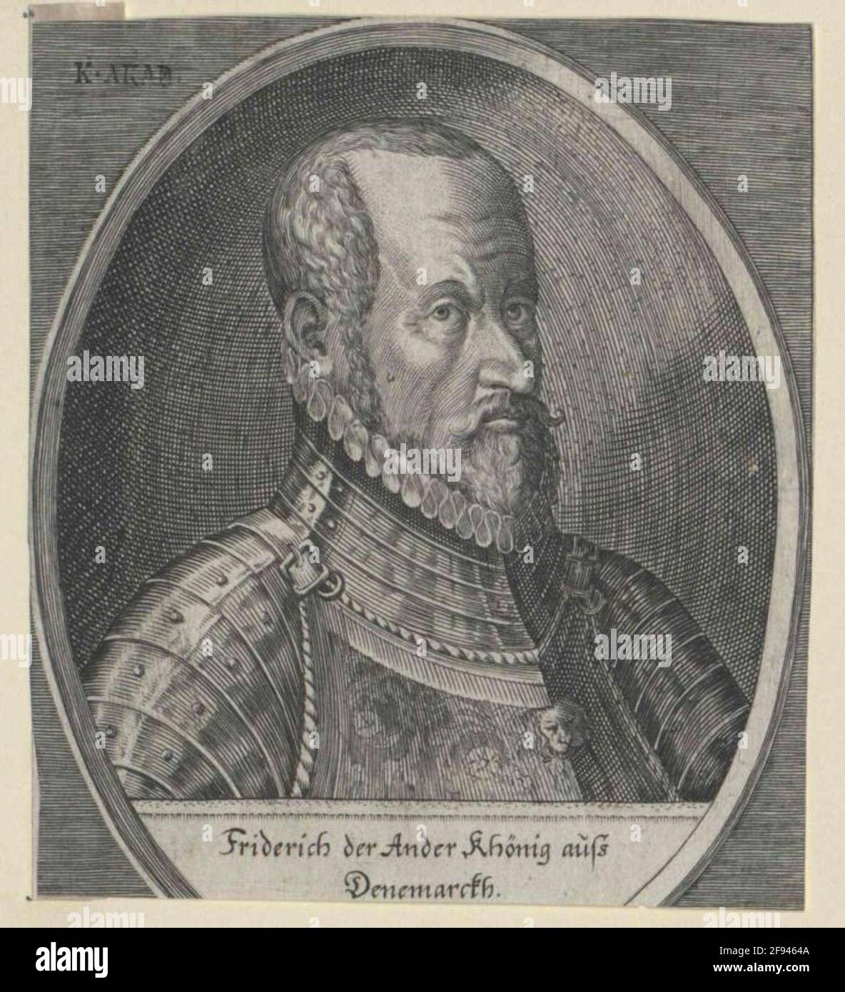 Frederick II, King of Denmark Stock Photo - Alamy