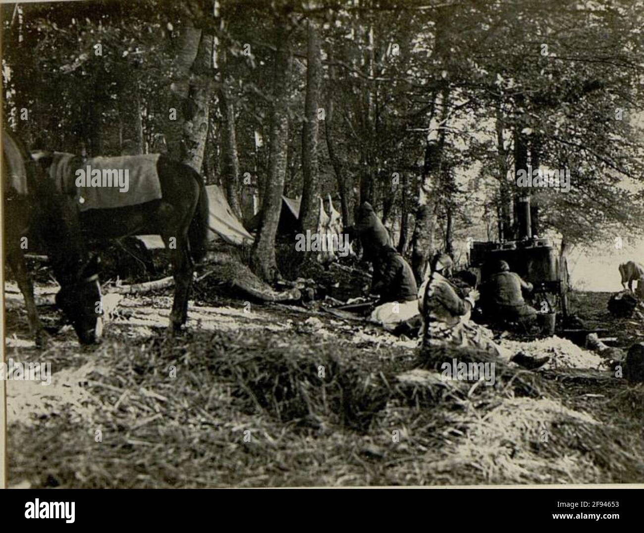 Views from the Turkish camp Stock Photo - Alamy