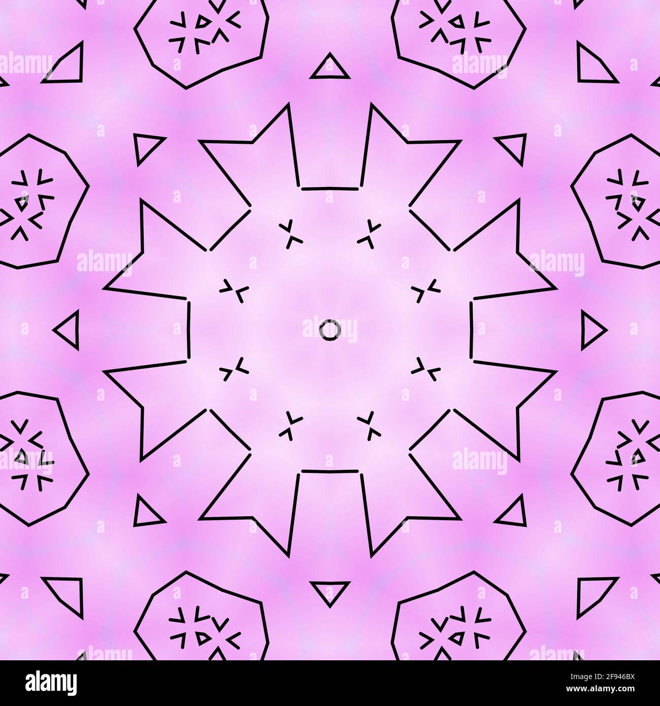 Pink floral pattern design Stock Photo - Alamy