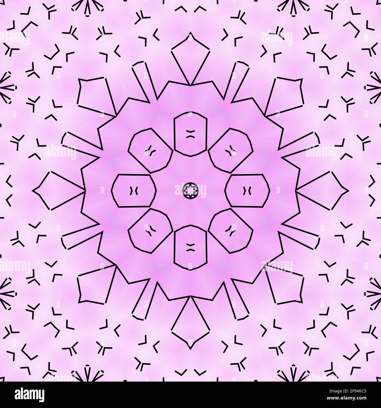 Pink floral pattern design Stock Photo - Alamy