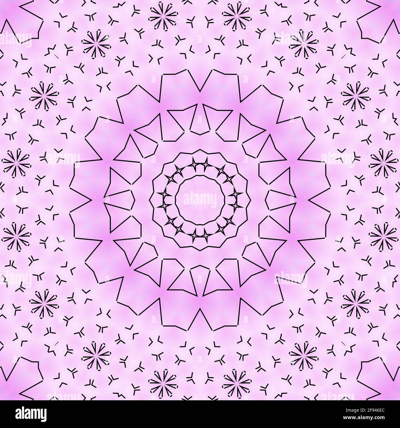 Pink floral pattern design Stock Photo - Alamy