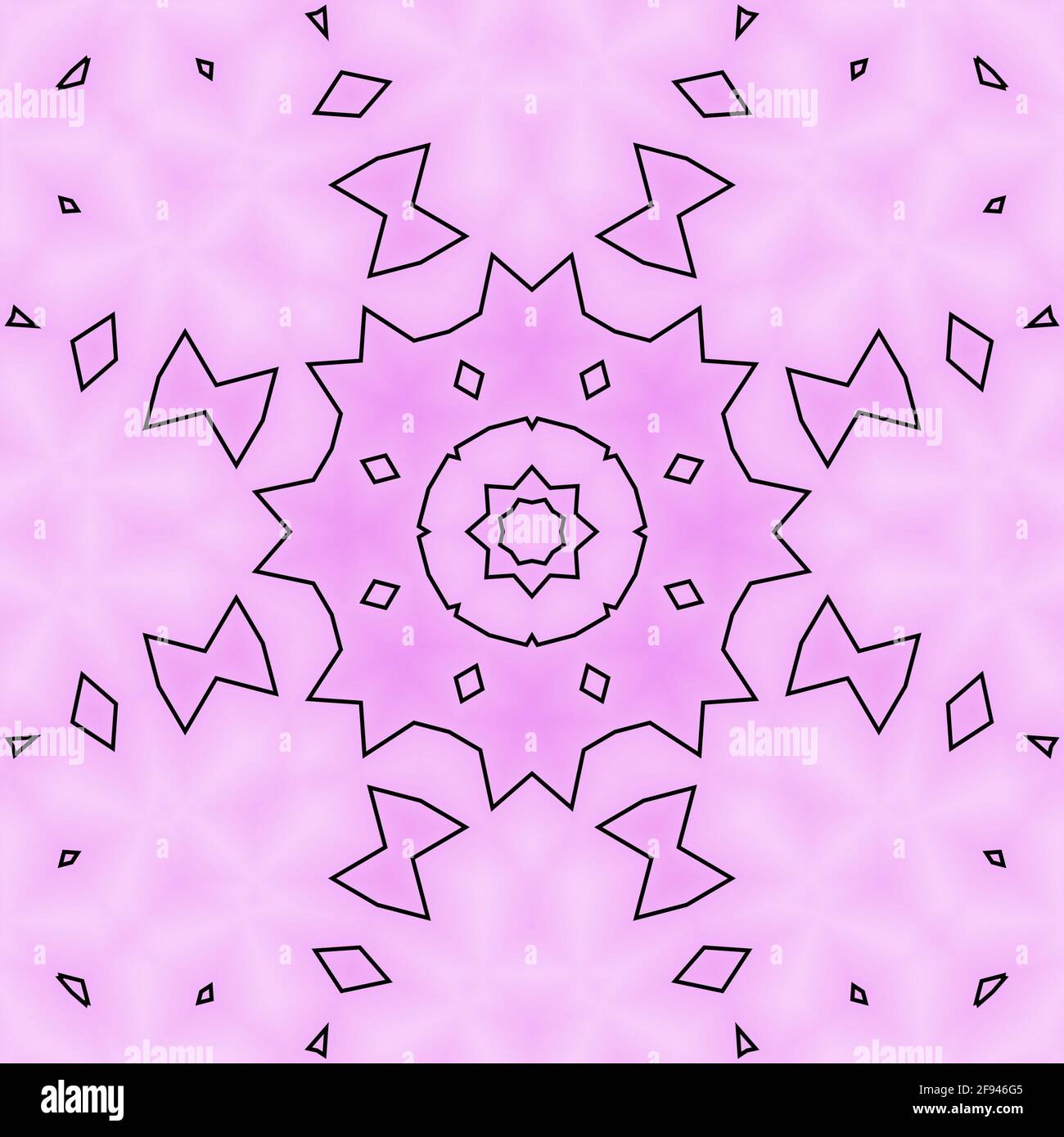 Pink floral pattern design Stock Photo - Alamy