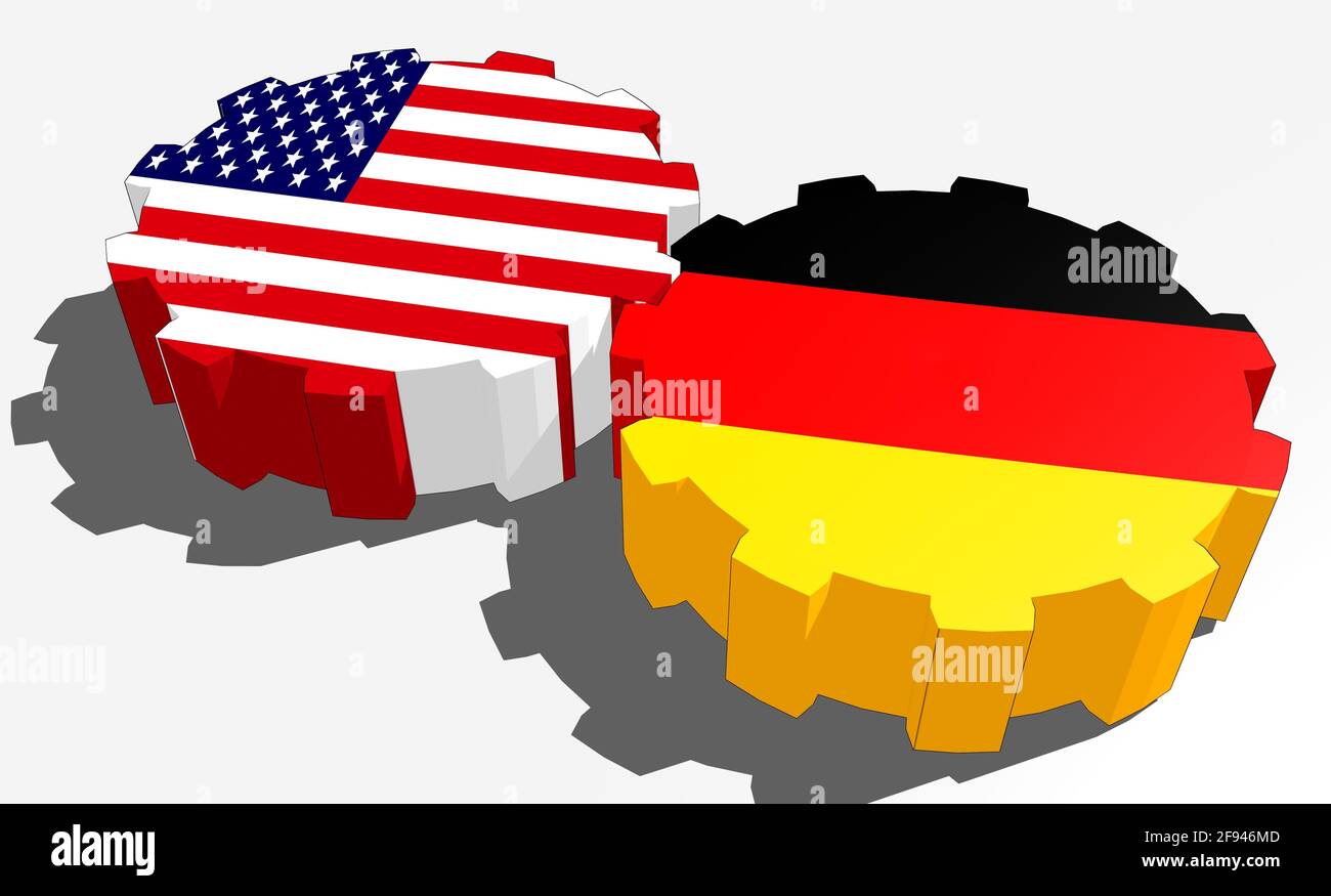 Image relative to politic and economic cooperation between USA and ...