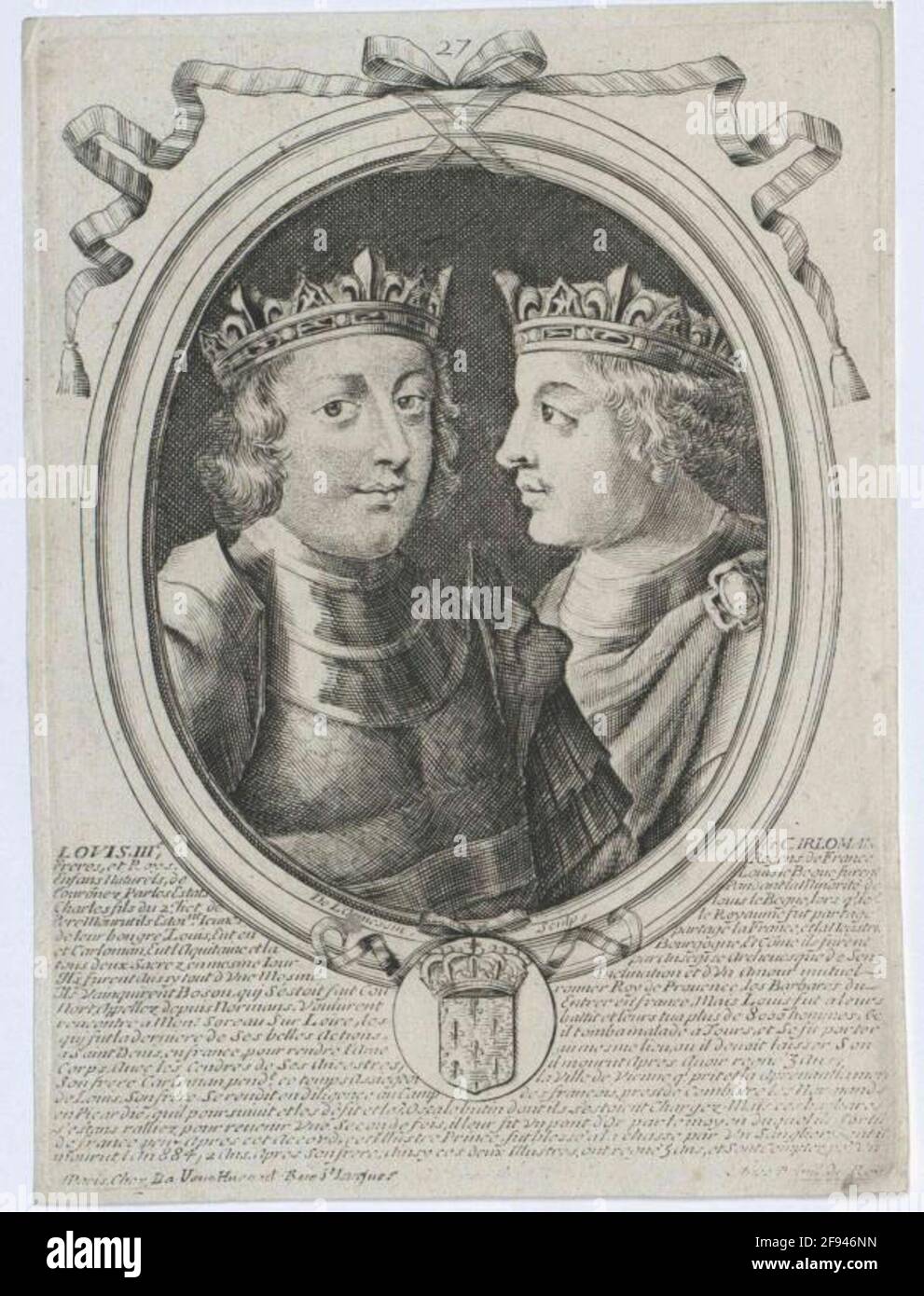 Ludwig III., The younger king Stock Photo - Alamy