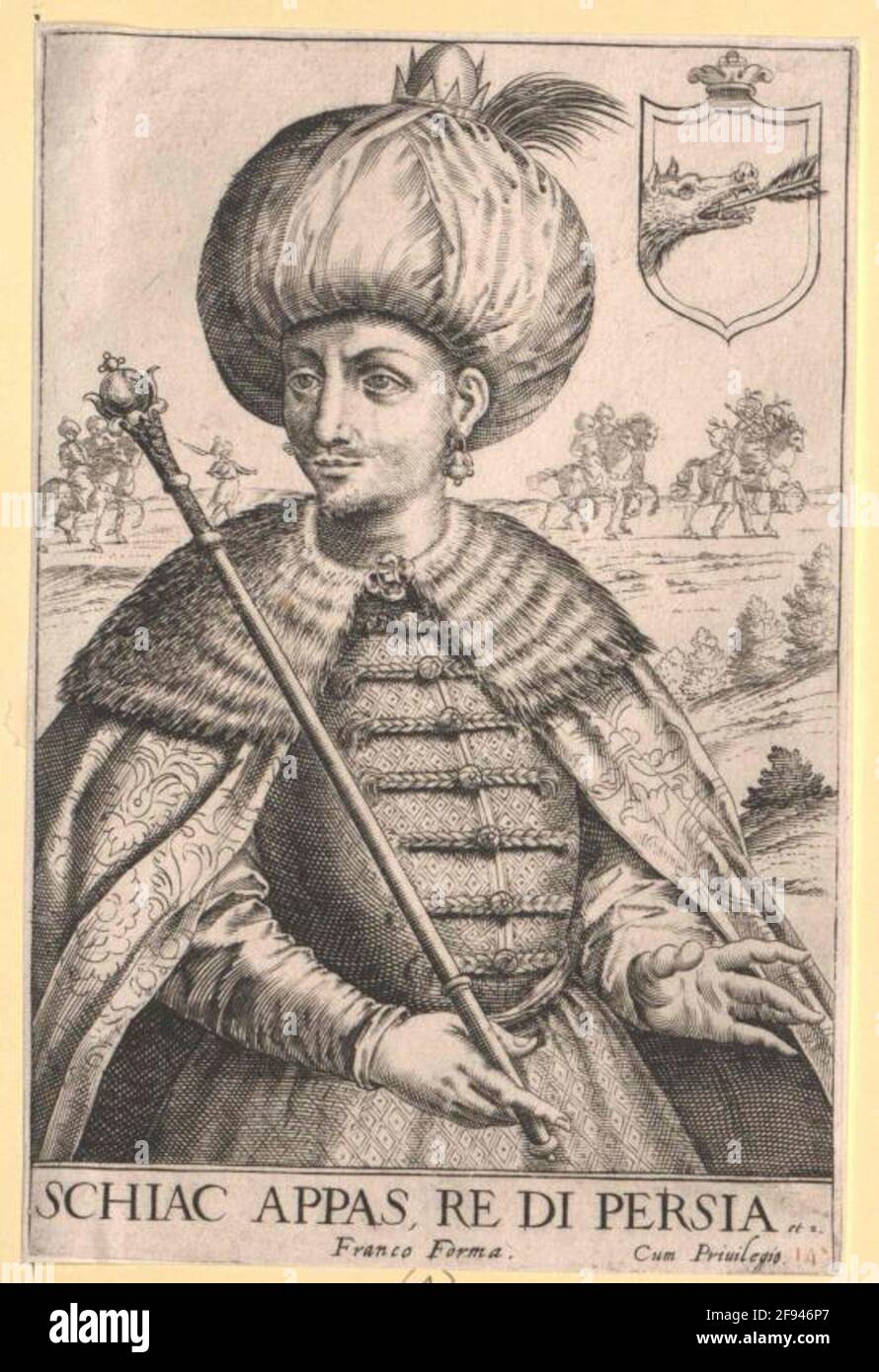 Abbas I. The big, shah of Persia Stock Photo - Alamy