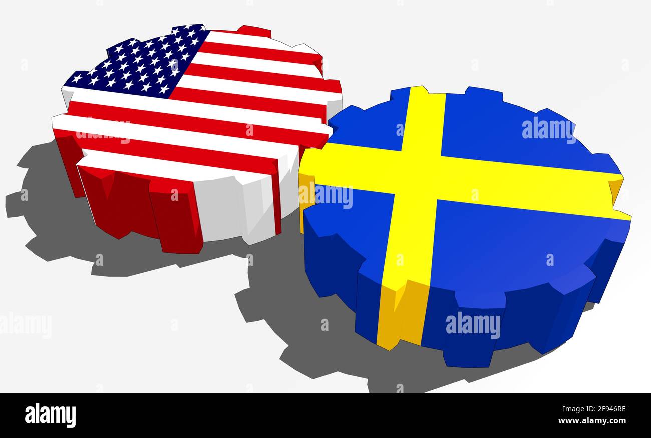 Image relative to politic and economic cooperation between USA and ...