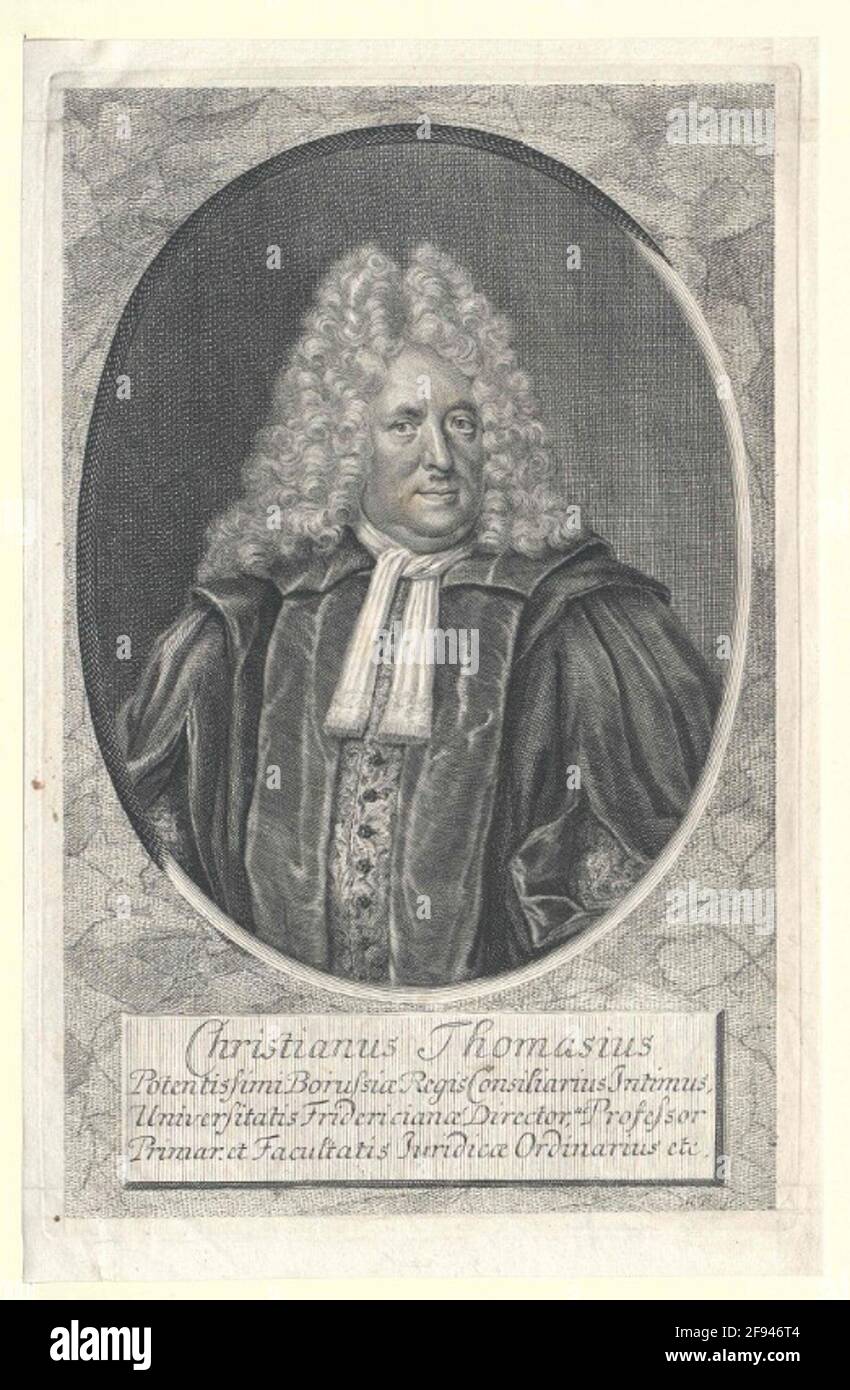 Christian thomasius hi-res stock photography and images - Alamy