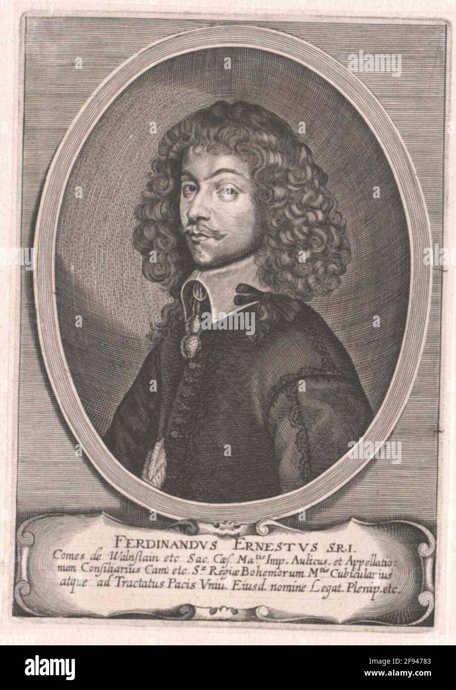 Waldstein, Ferdinand Ernst Graf von Stock Photo - Alamy