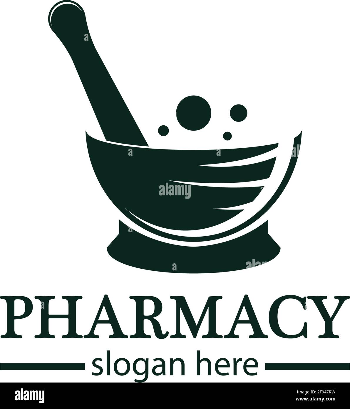 Creative Pharmacy Concept Logo Design Stock Vector Image & Art - Alamy