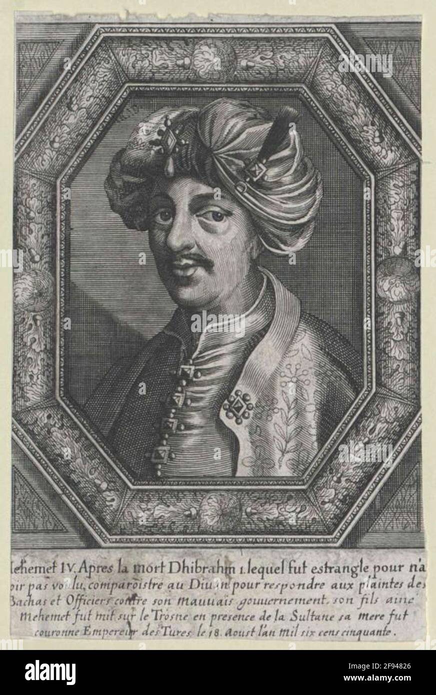 Mohammed IV., Sultan of Turkey Stock Photo - Alamy