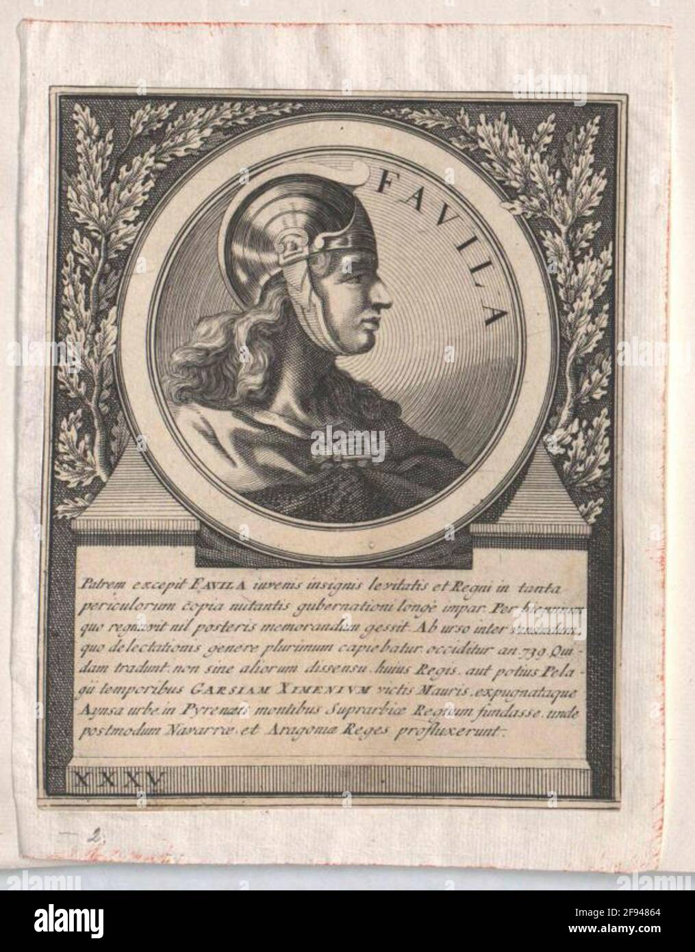 Favila, King of Asturias Stock Photo - Alamy