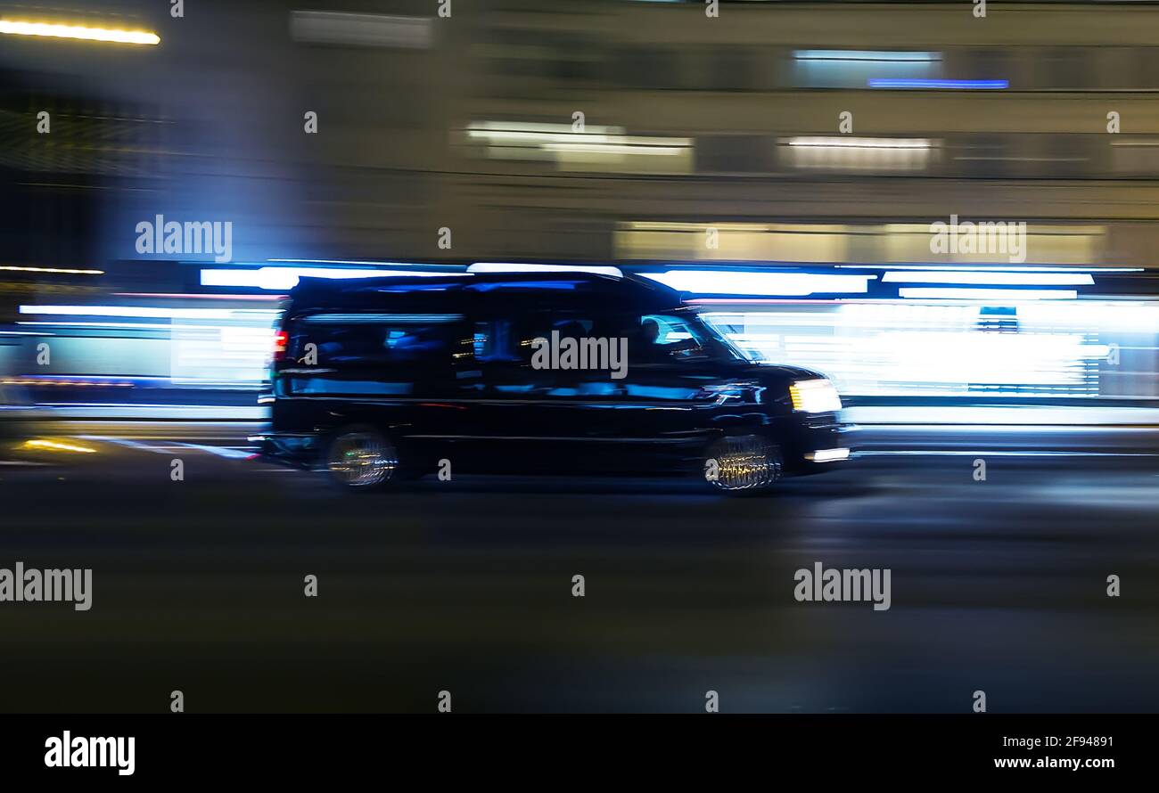 Black van mockup hi-res stock photography and images - Alamy