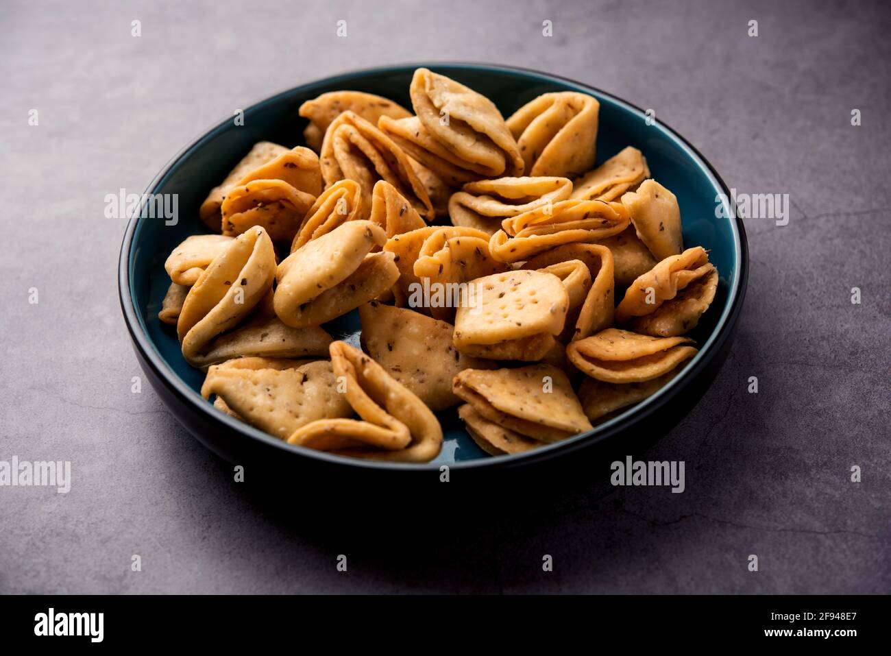 Layered or strips Mathri or mathiya is a popular snack recipe that ...