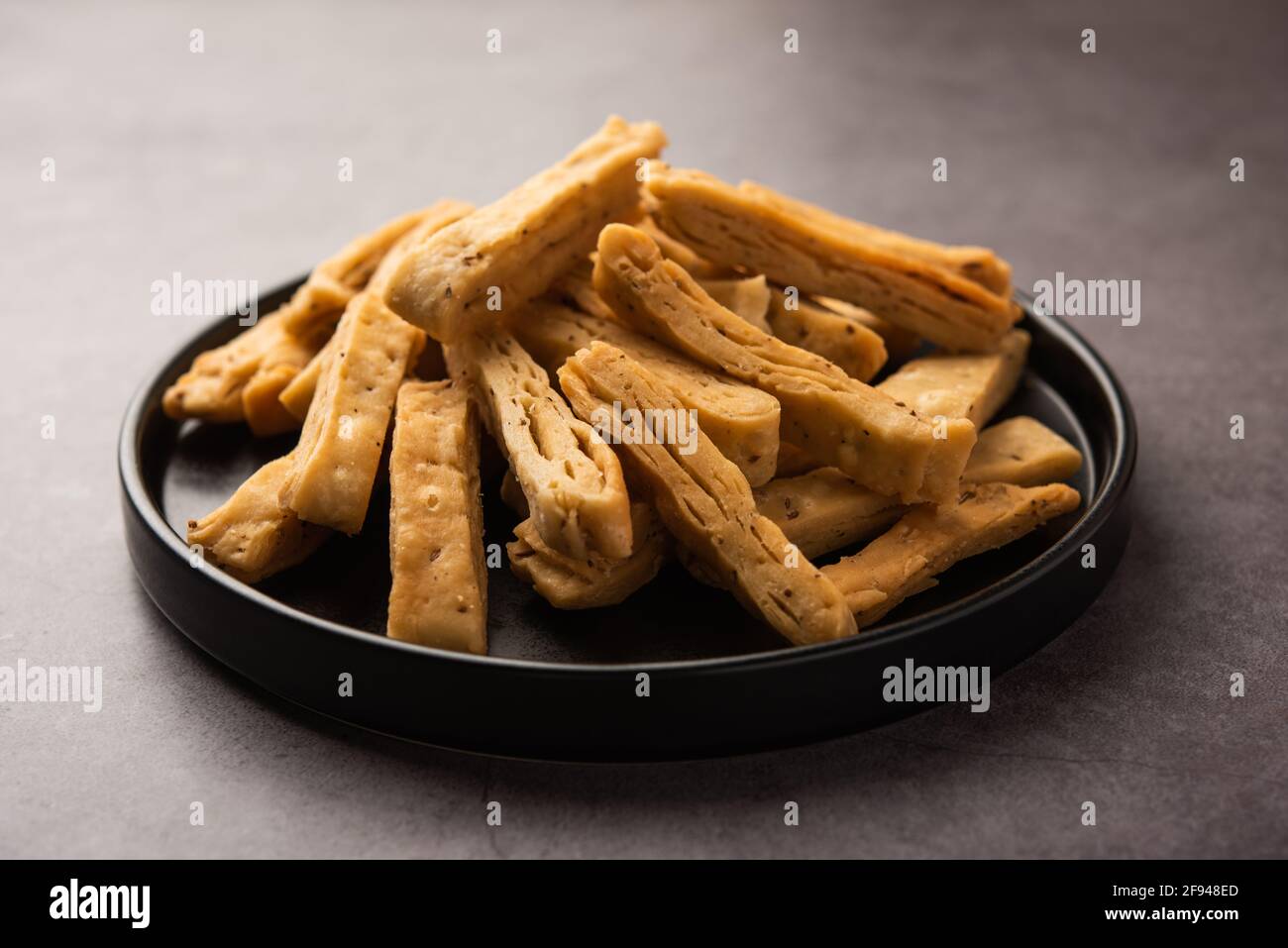 Layered or strips Mathri or mathiya is a popular snack recipe that ...
