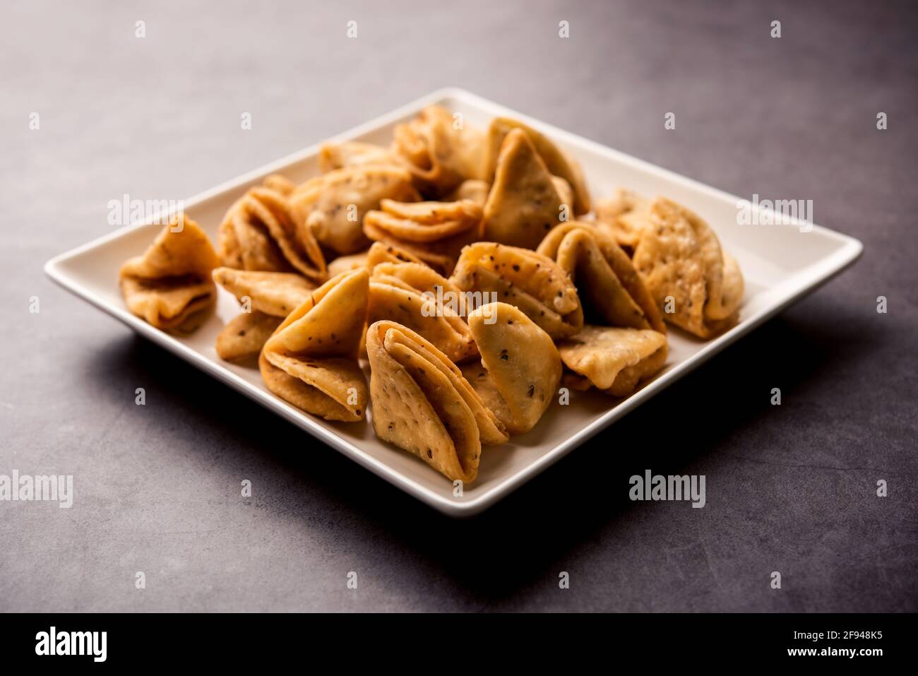 Layered or strips Mathri or mathiya is a popular snack recipe that ...