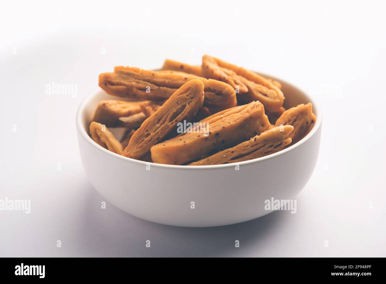 Layered or strips Mathri or mathiya is a popular snack recipe that ...