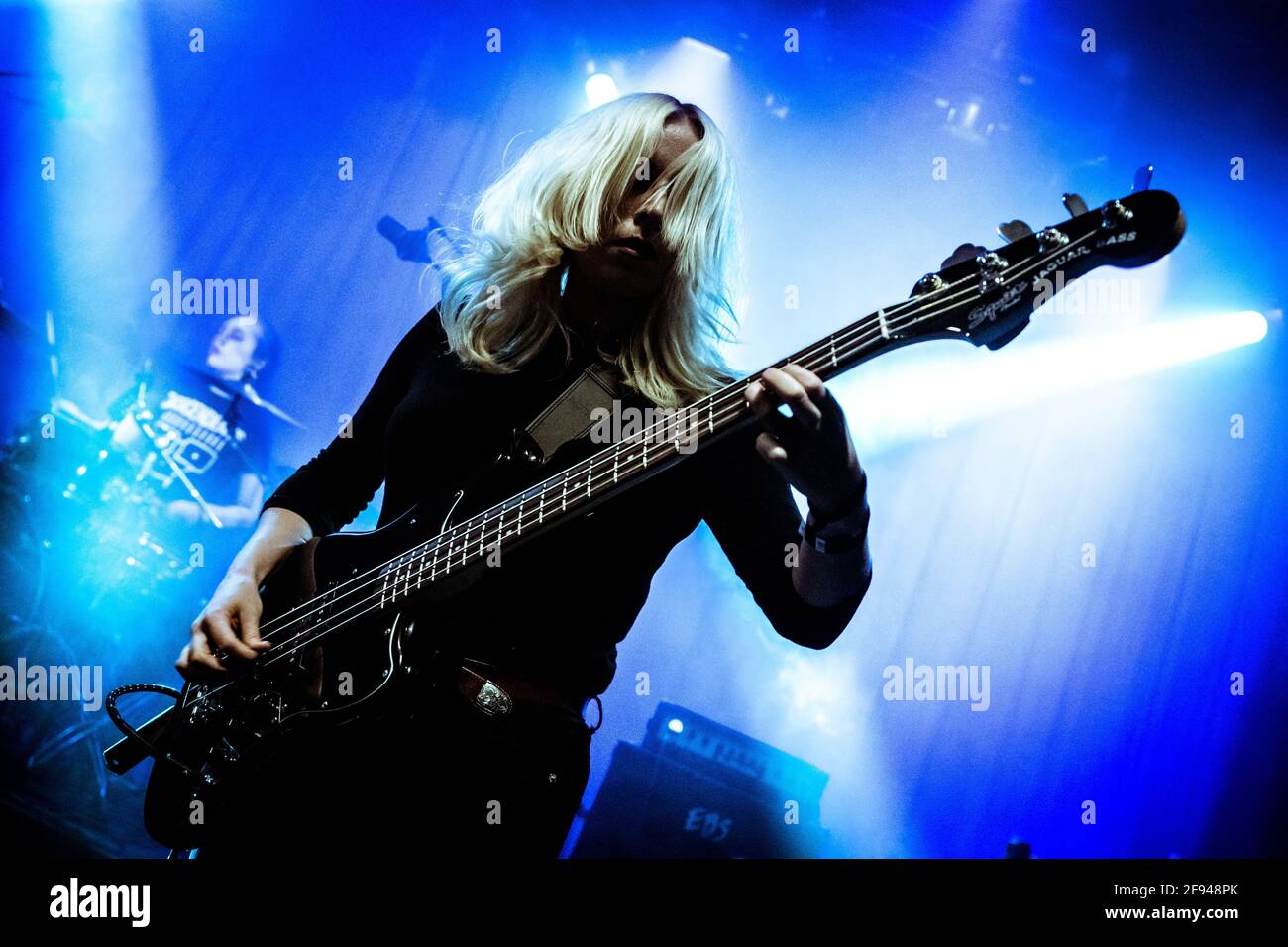 Aarhus, Denmark. 10th, May 2018. The Danish doom metal band Konvent ...