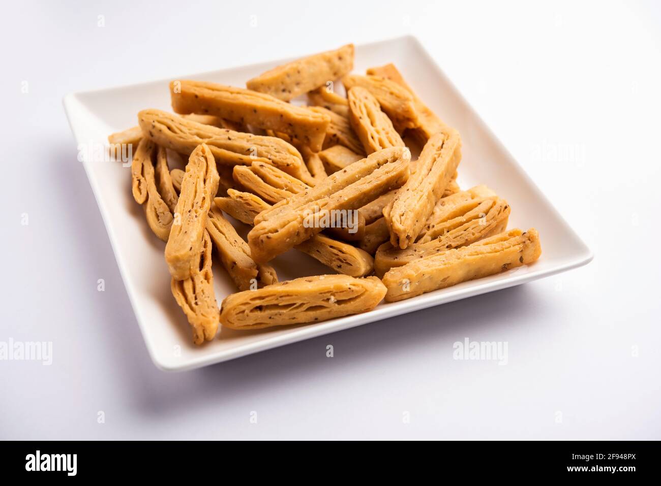 Layered or strips Mathri or mathiya is a popular snack recipe that ...