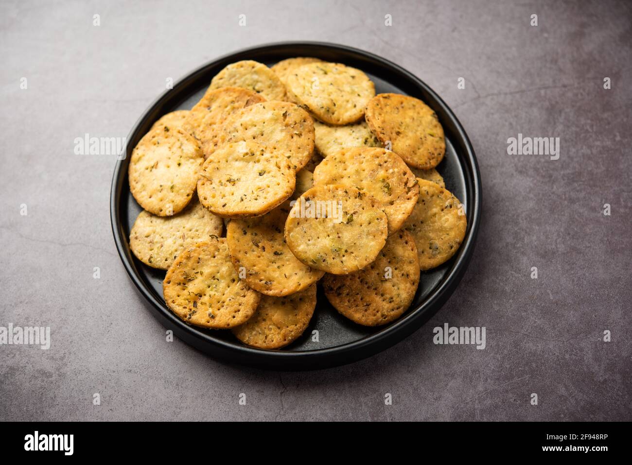 Mathri this is an indian snack popular in north india hi-res stock ...