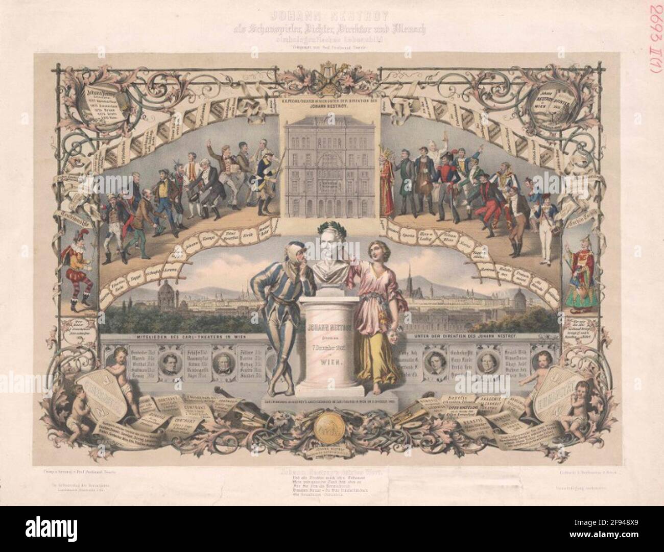 Nestroy, Johann "Johann Nestroy as an actor, poet, director and man ...