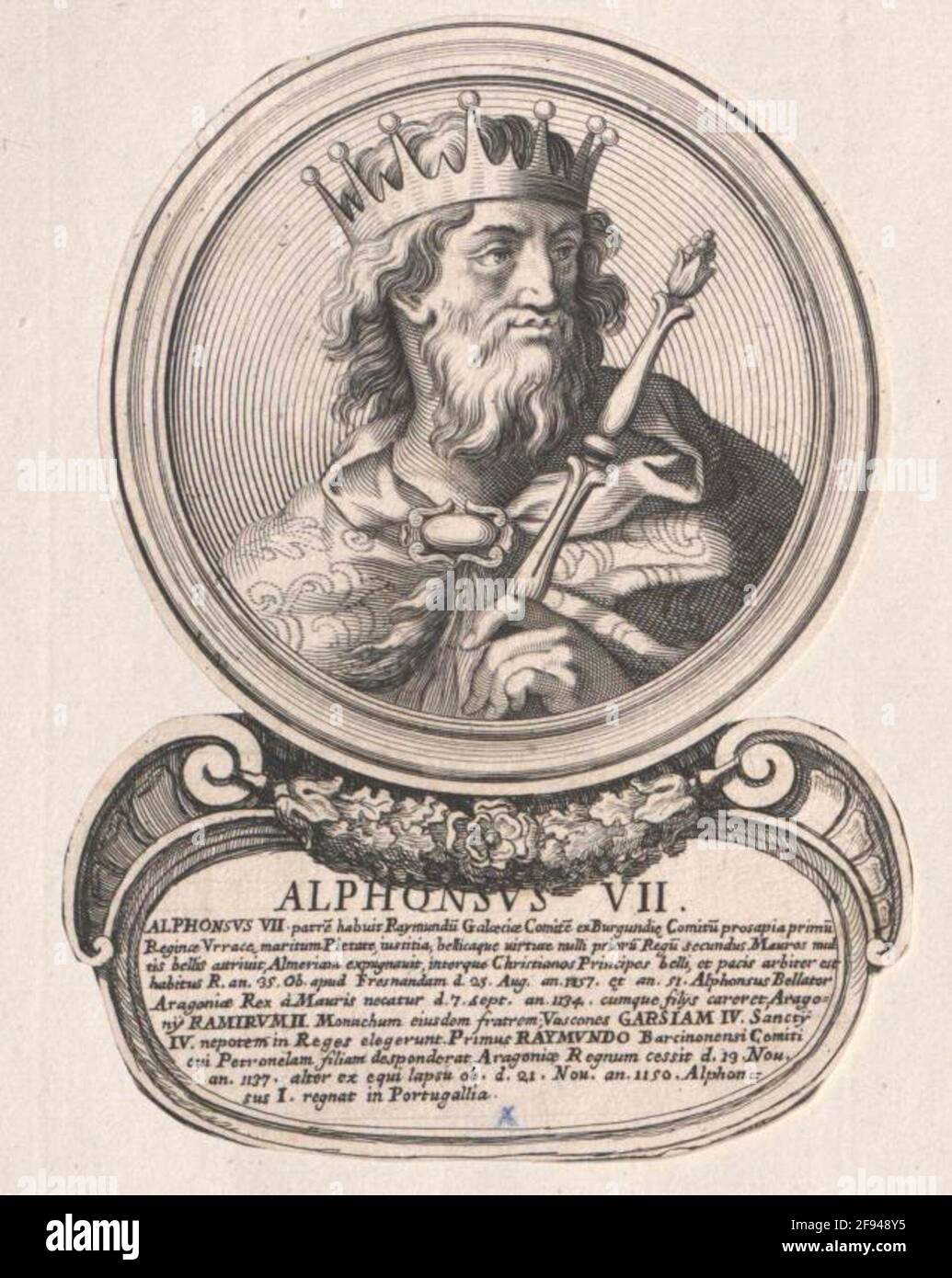 King alfonso vii hi-res stock photography and images - Alamy