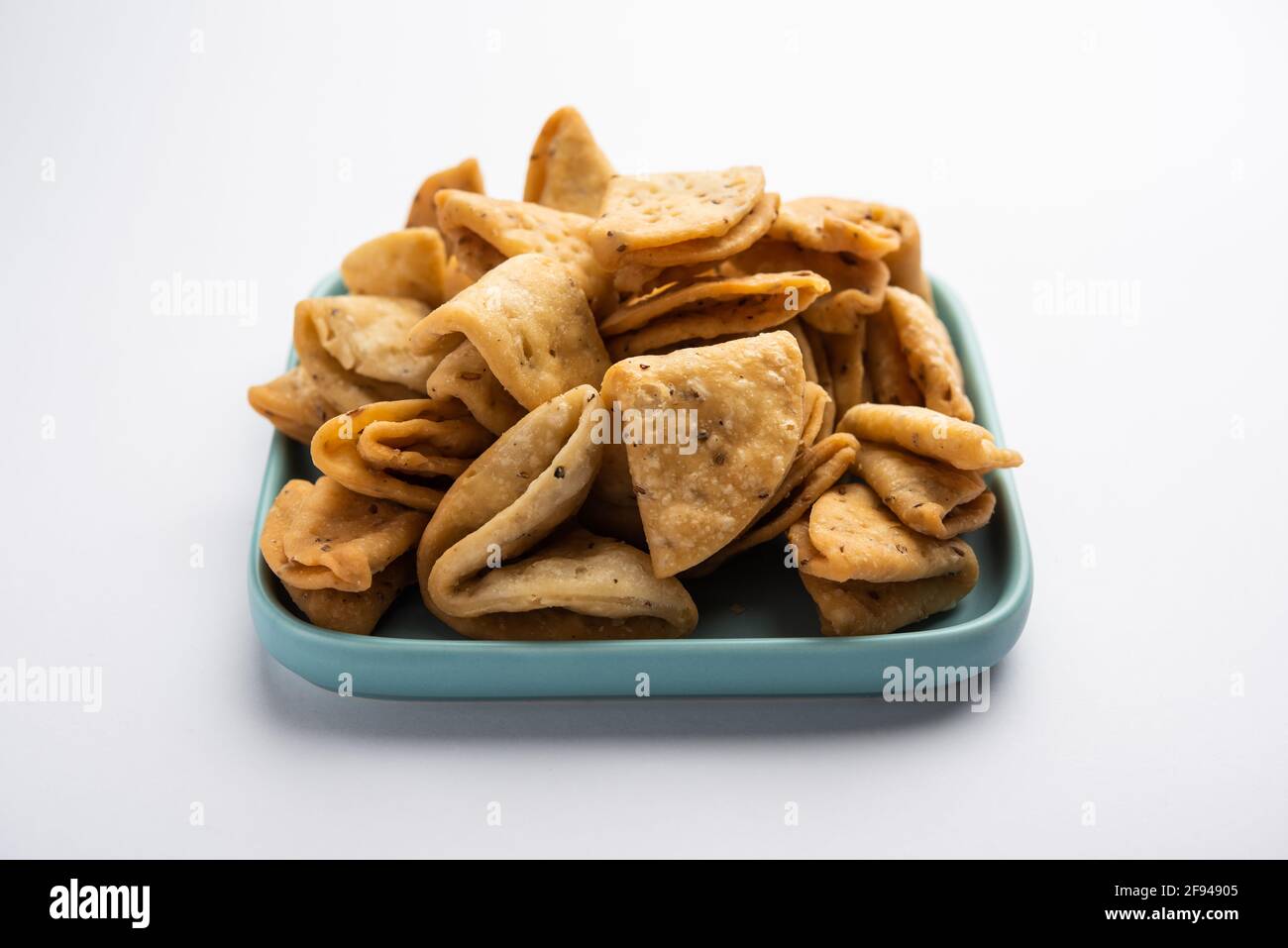 Layered or strips Mathri or mathiya is a popular snack recipe that ...
