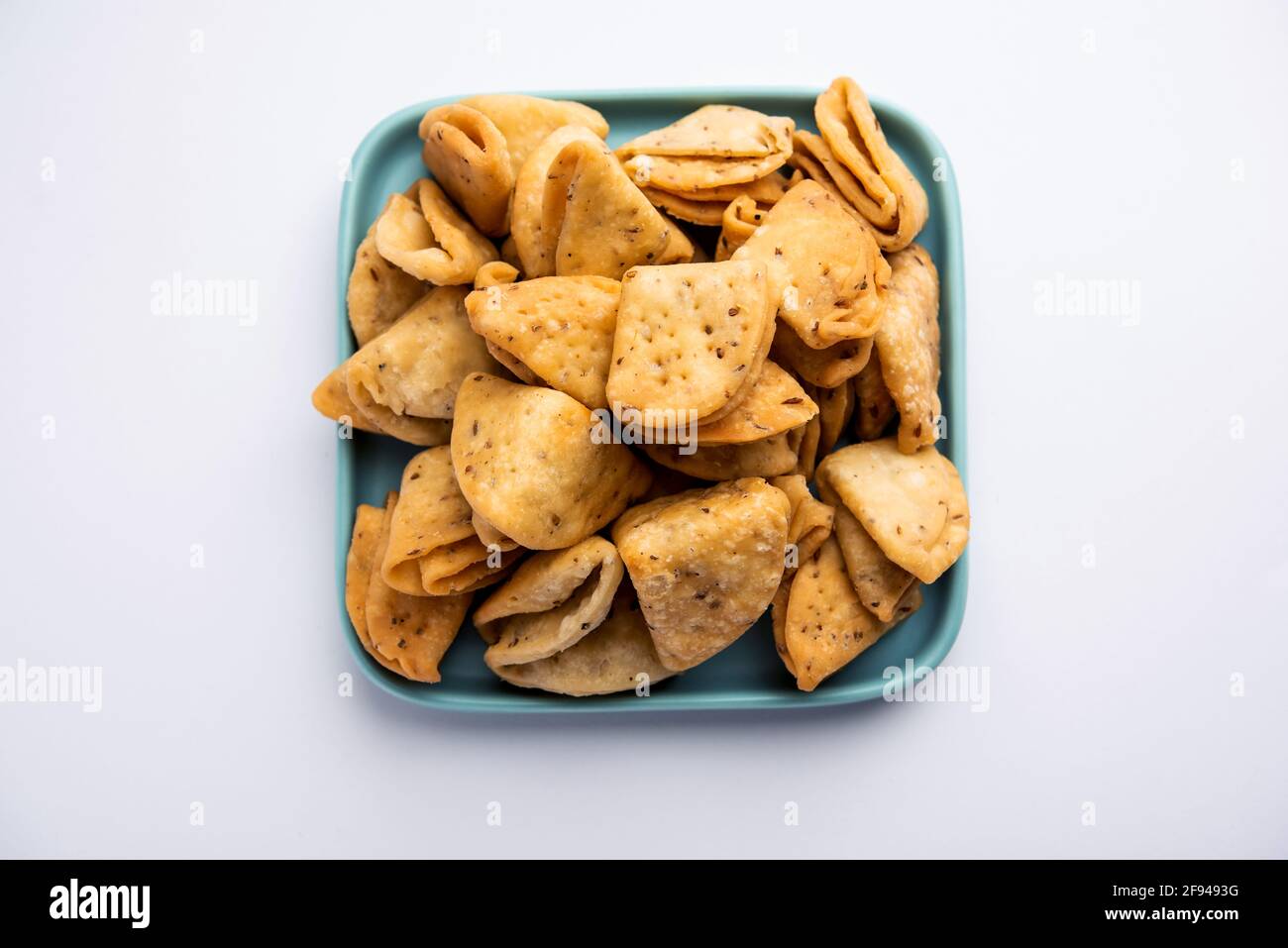 Layered or strips Mathri or mathiya is a popular snack recipe that ...