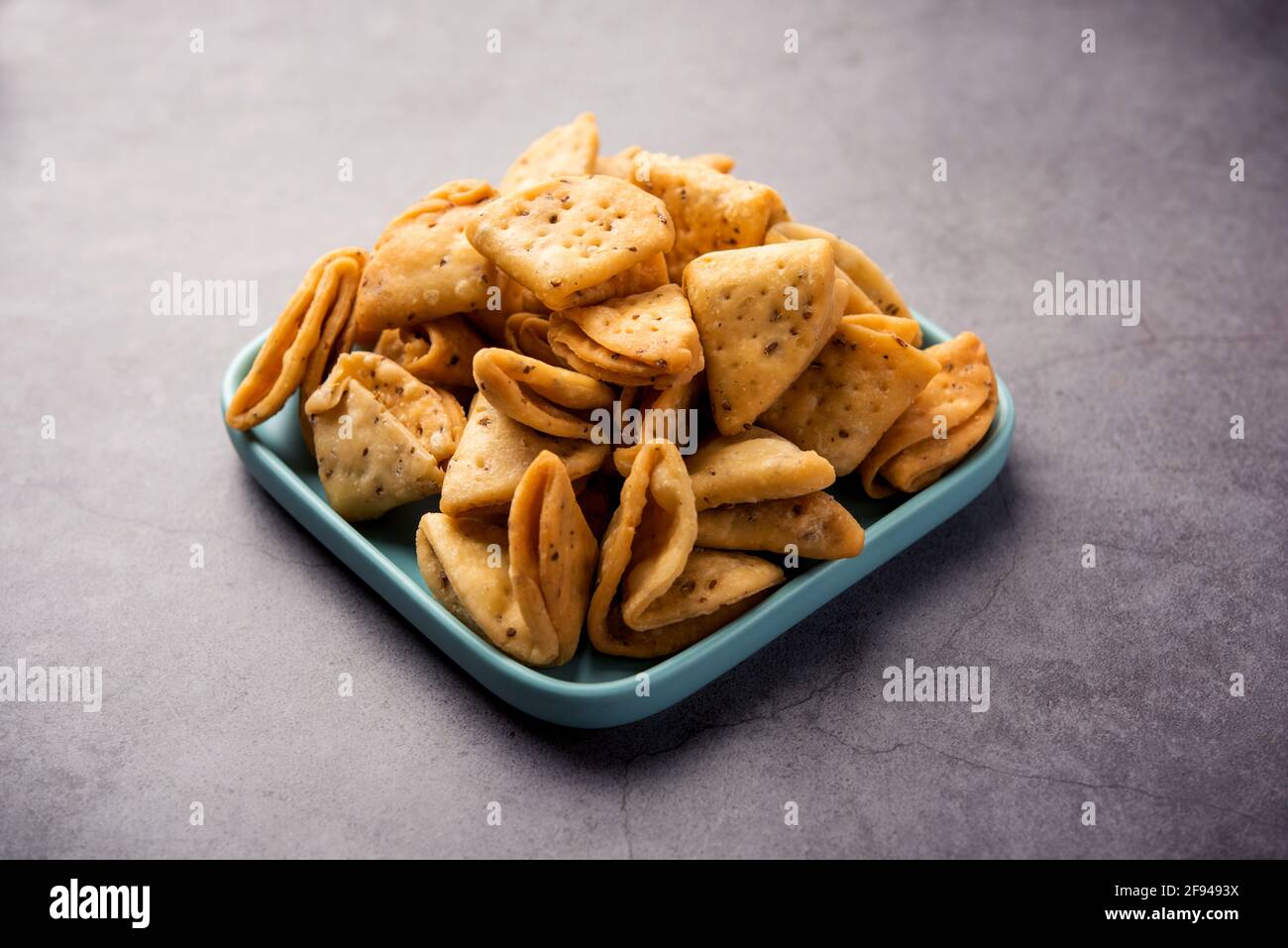 Layered or strips Mathri or mathiya is a popular snack recipe that ...
