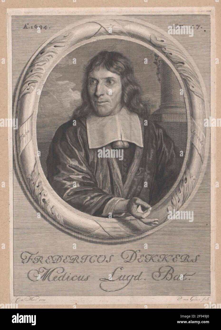 Deckers, Frederik Stecher: Grace, Pieter Stevens van Stock Photo - Alamy