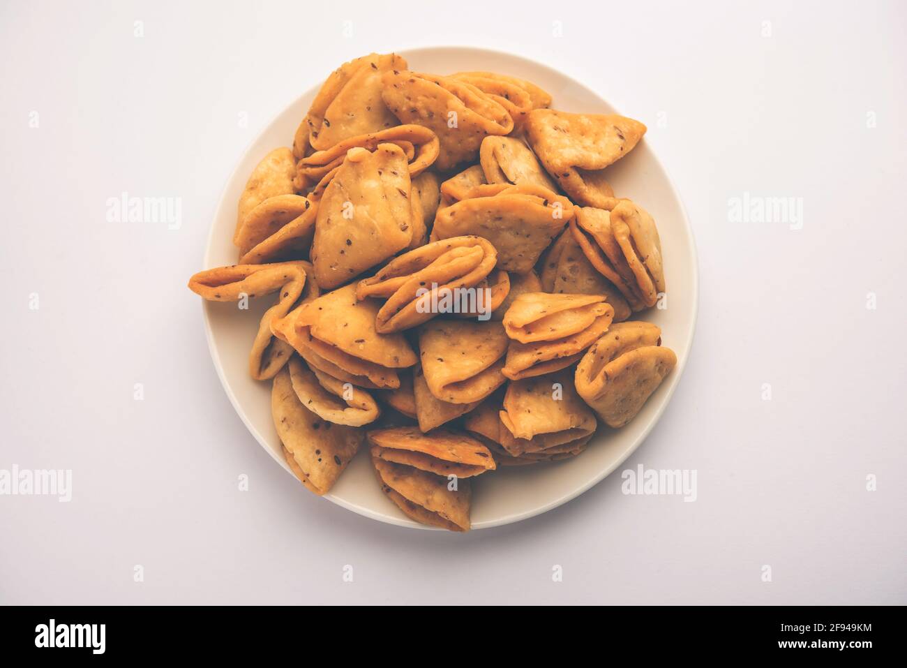 Layered or strips Mathri or mathiya is a popular snack recipe that ...
