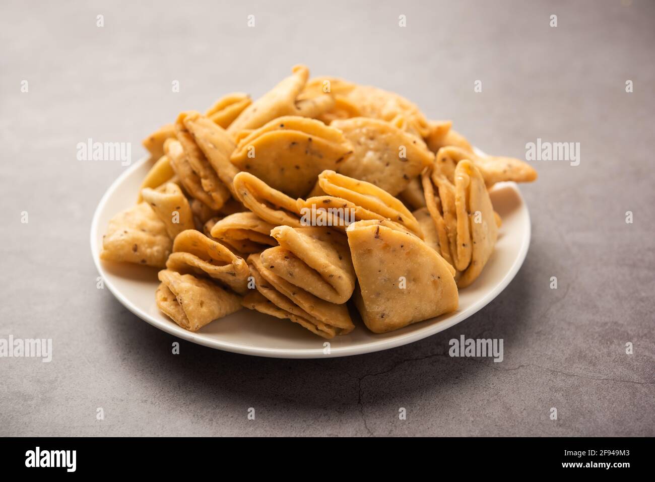 Layered or strips Mathri or mathiya is a popular snack recipe that ...