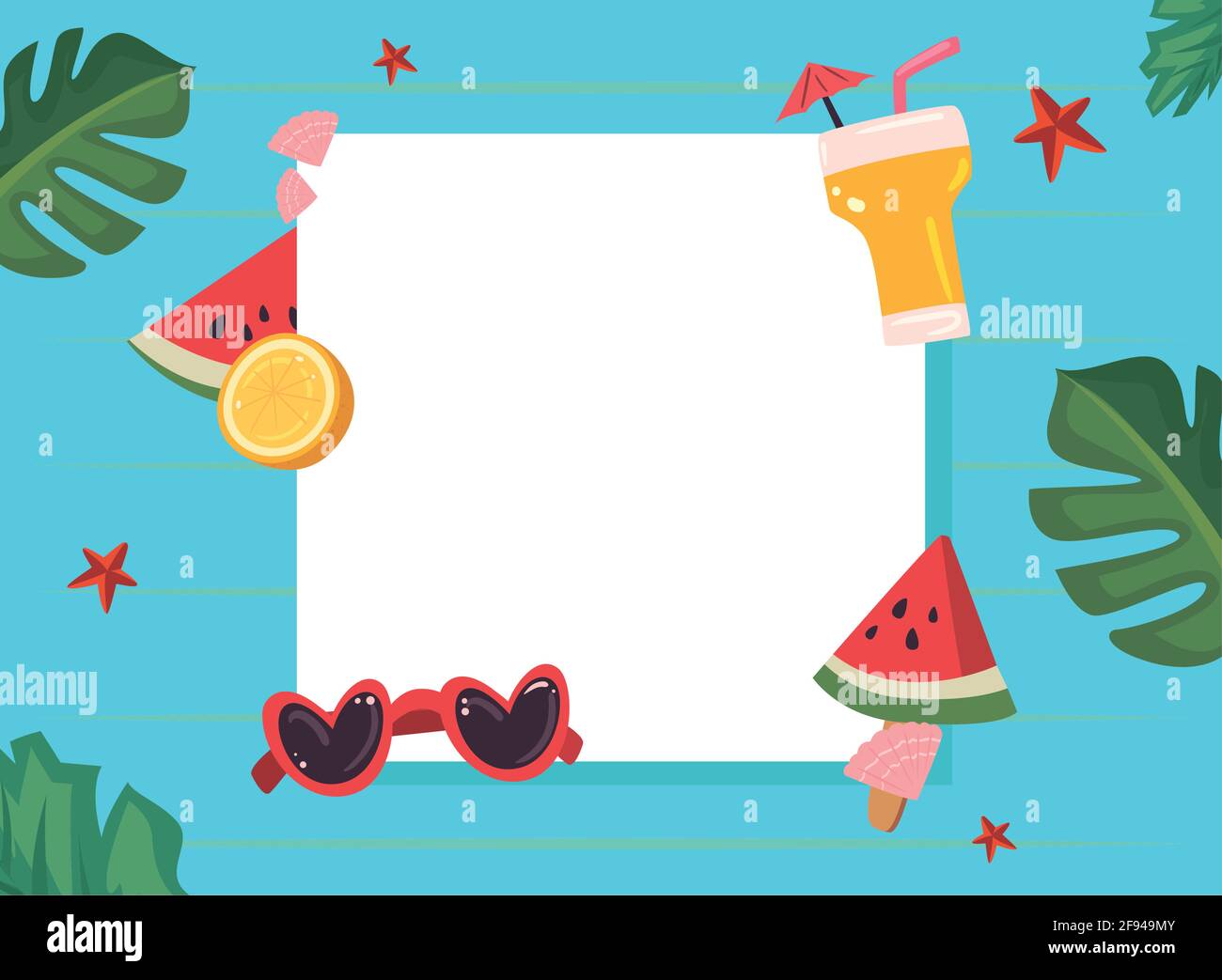 Vacation note Stock Vector Images - Alamy
