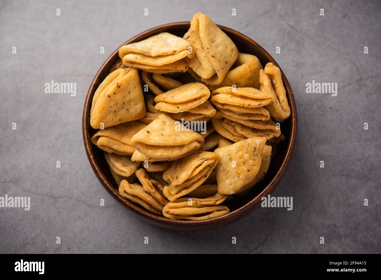 Layered or strips Mathri or mathiya is a popular snack recipe that ...