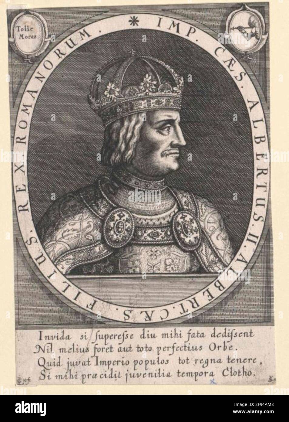 Albrecht II, German King Stecher: Furck, SebastianDatting: 1615/1655 ...