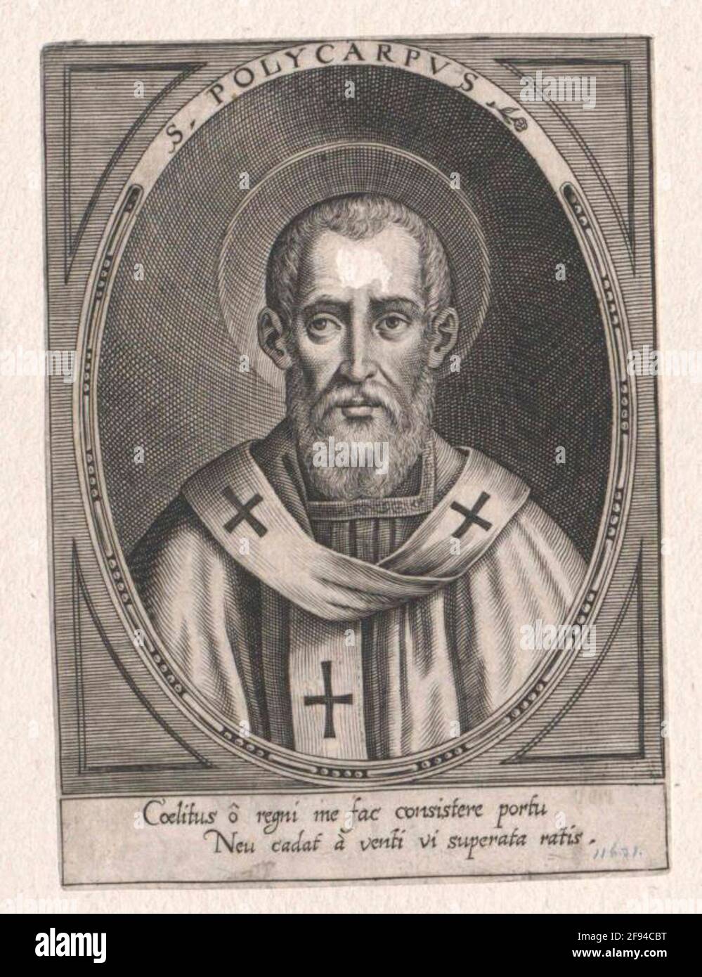 Polykarp by Smyrna, Saint Stock Photo - Alamy