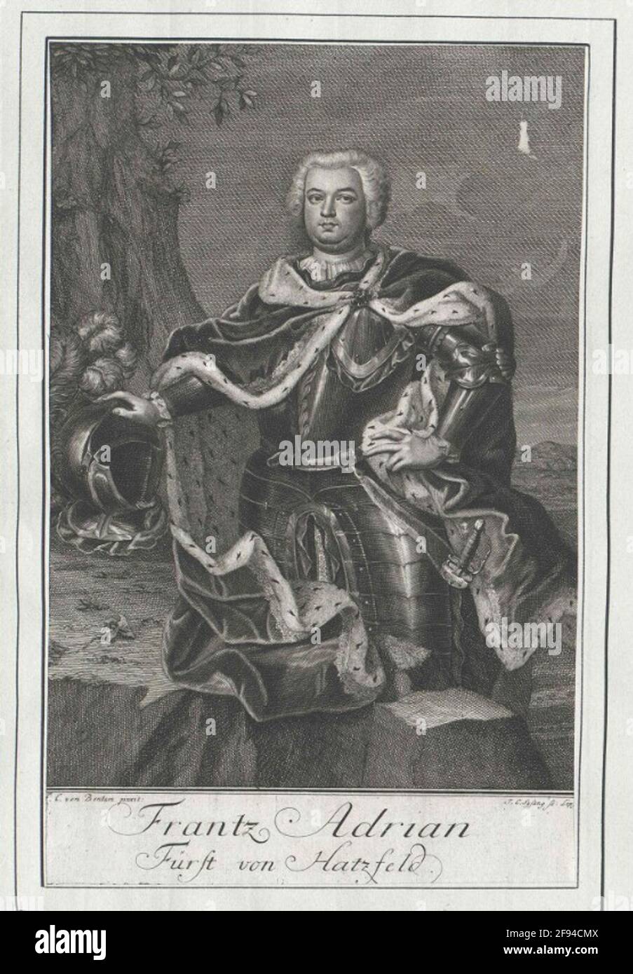 Hatzfeldt-same-Trachenberg, Franz Philipp Adrian Prince of Stock Photo ...